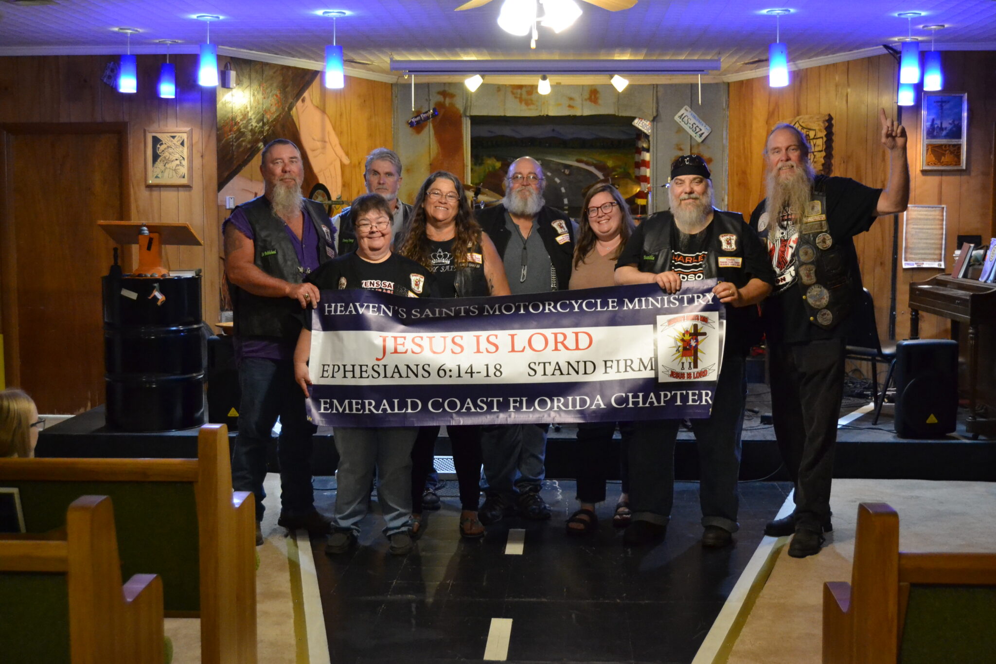 FLORIDA, EMERALD COAST – Heaven’s Saints Motorcycle Ministry
